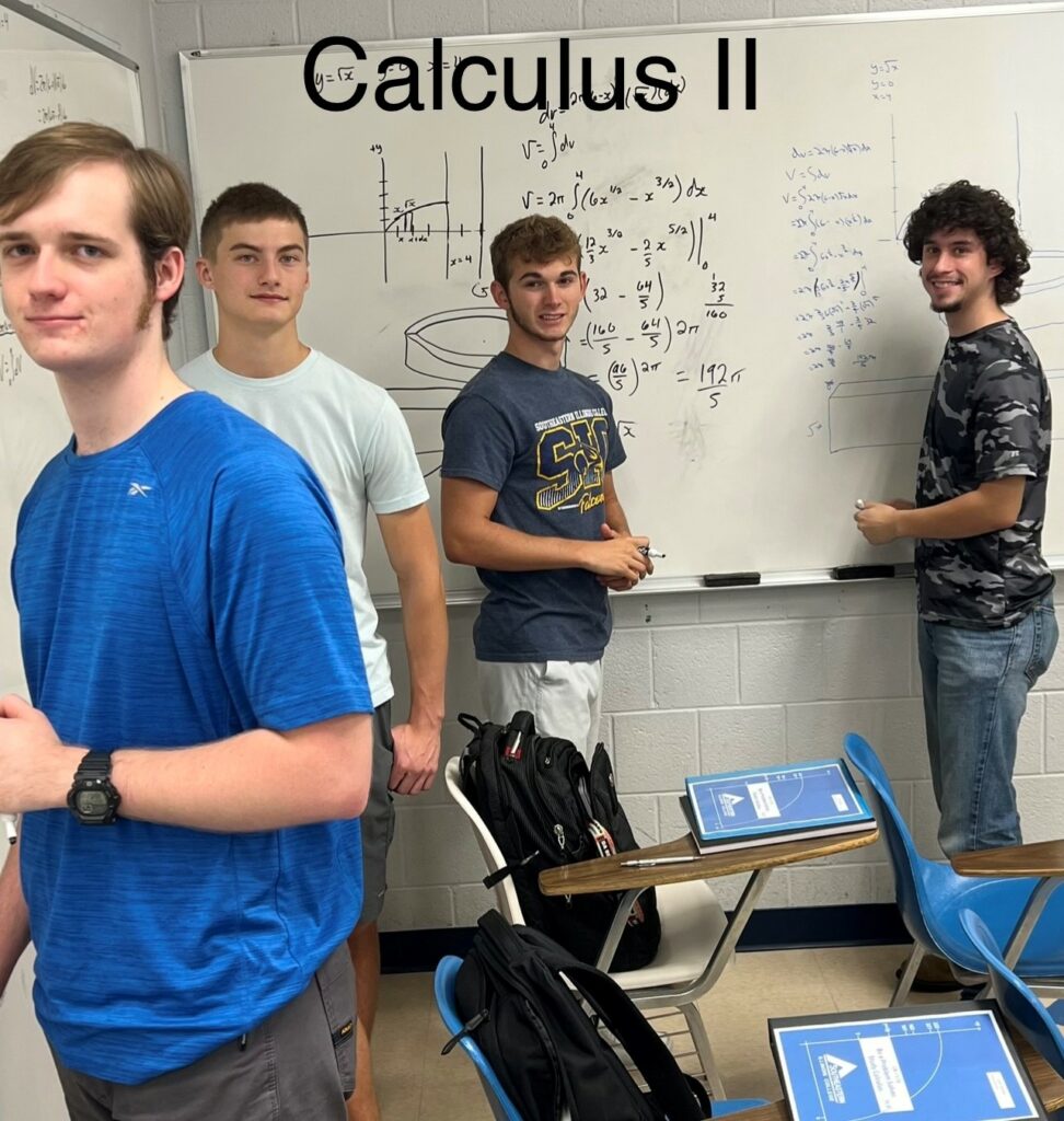 Calc II Four Students | Southeastern Illinois College