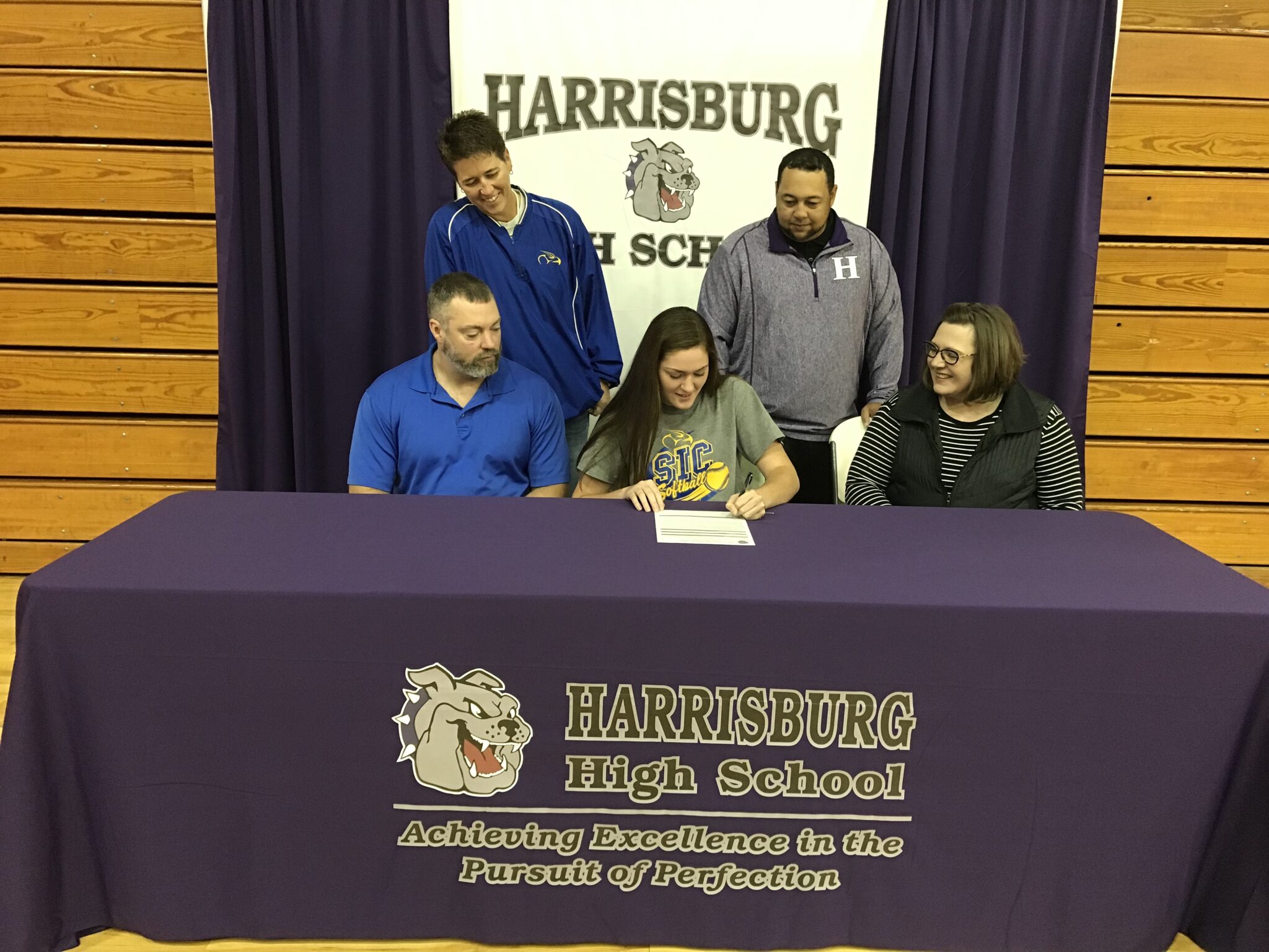 Harrisburg High School Seniors Sign to Play Softball at SIC ...