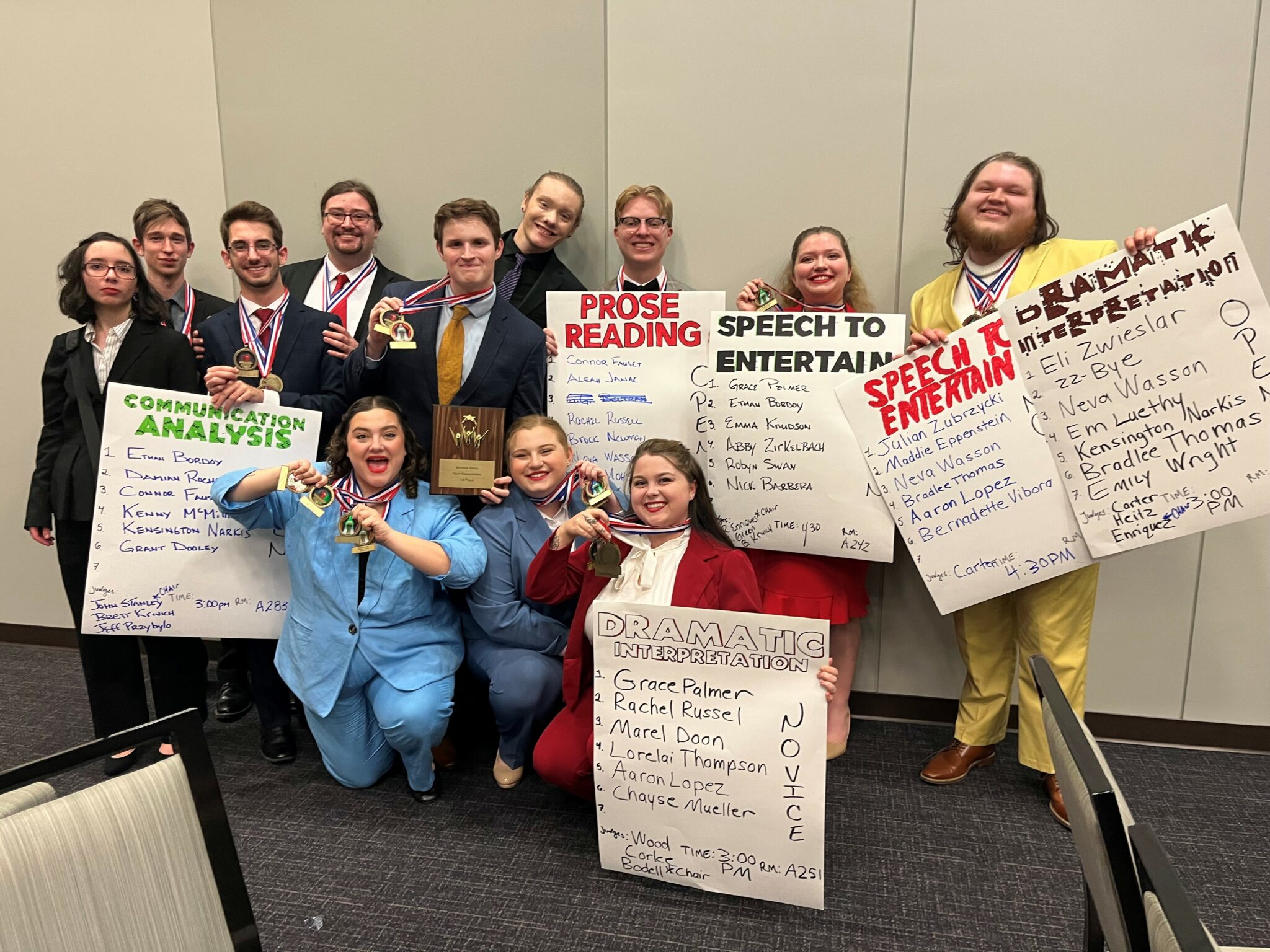 SIC Forensic Falcons Triumph at Moraine Valley Speech Tournament ...